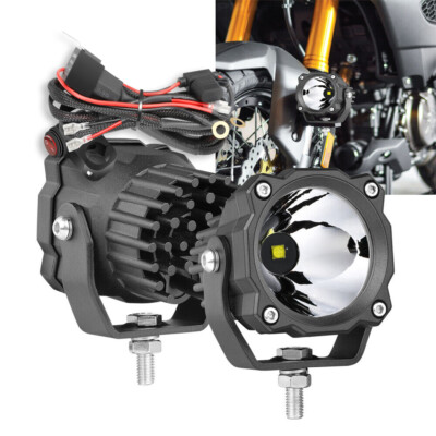 2022-2024 KAWASAKI KLR650 LED Round Driving Light Spot Pods 2.6 ...