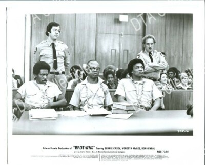 BROTHERS-8X10 STILL-1977-DRAMA-BERNIE CASEY-RON O'NEAL-VONETTA MCGEE VG ...