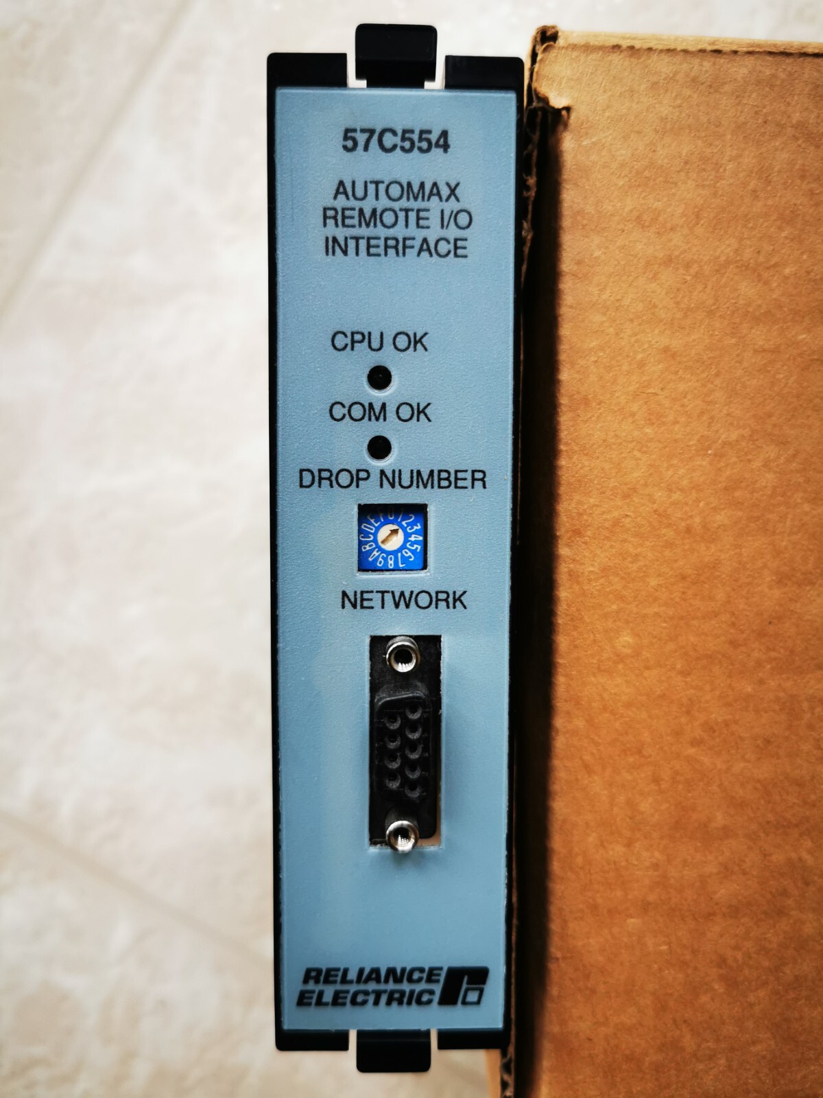 Reliance Electric AutoMax Shark XL PLC Communication Module 57C554 ...