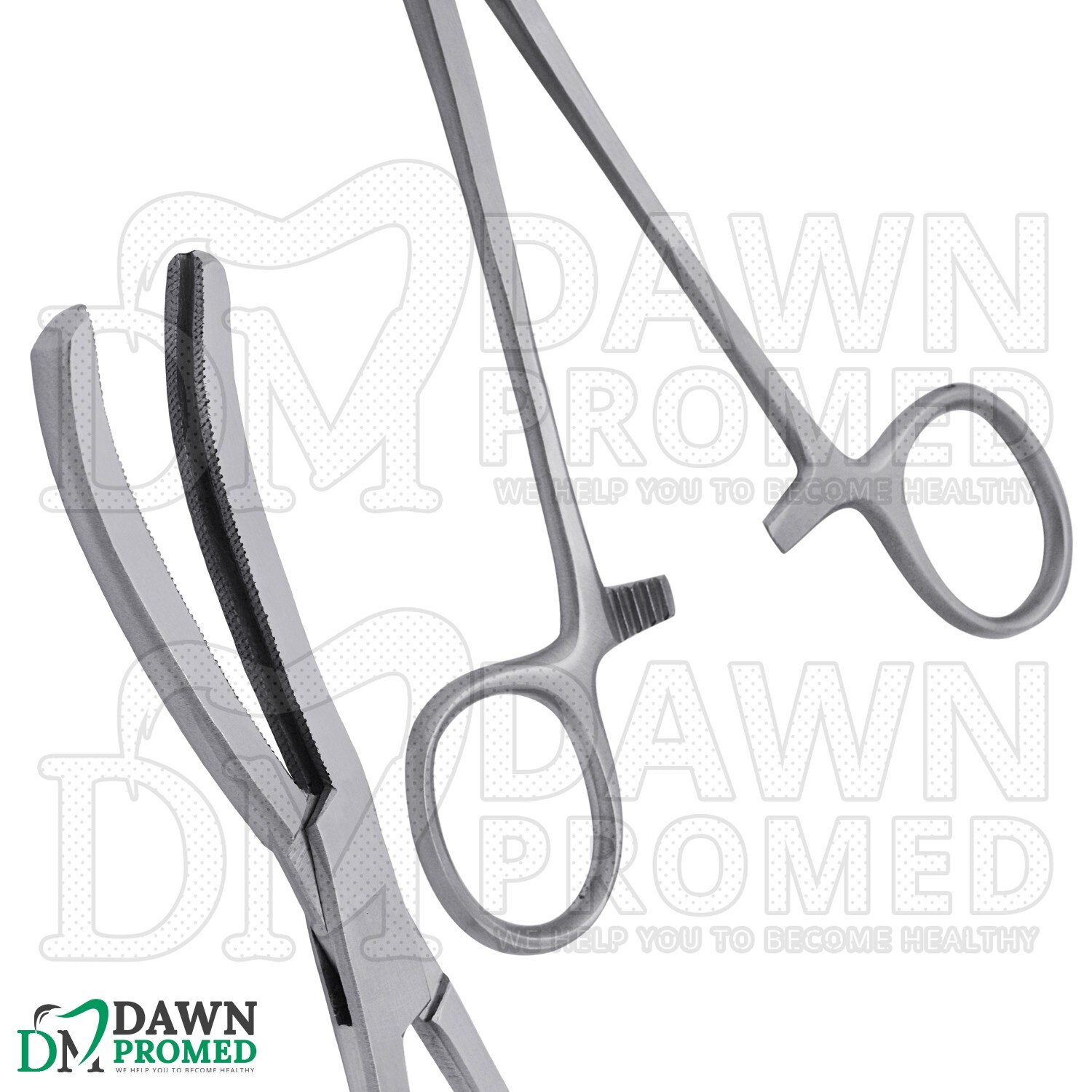 Ferguson Angiotribe Forceps 7.5" Curved Surgical Veterinary Instrument ...