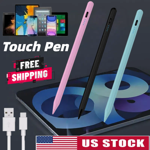 Touch Screen Pen Stylus Drawing Universal For iPhone iPad Samsung Amazon Tablet | eBay