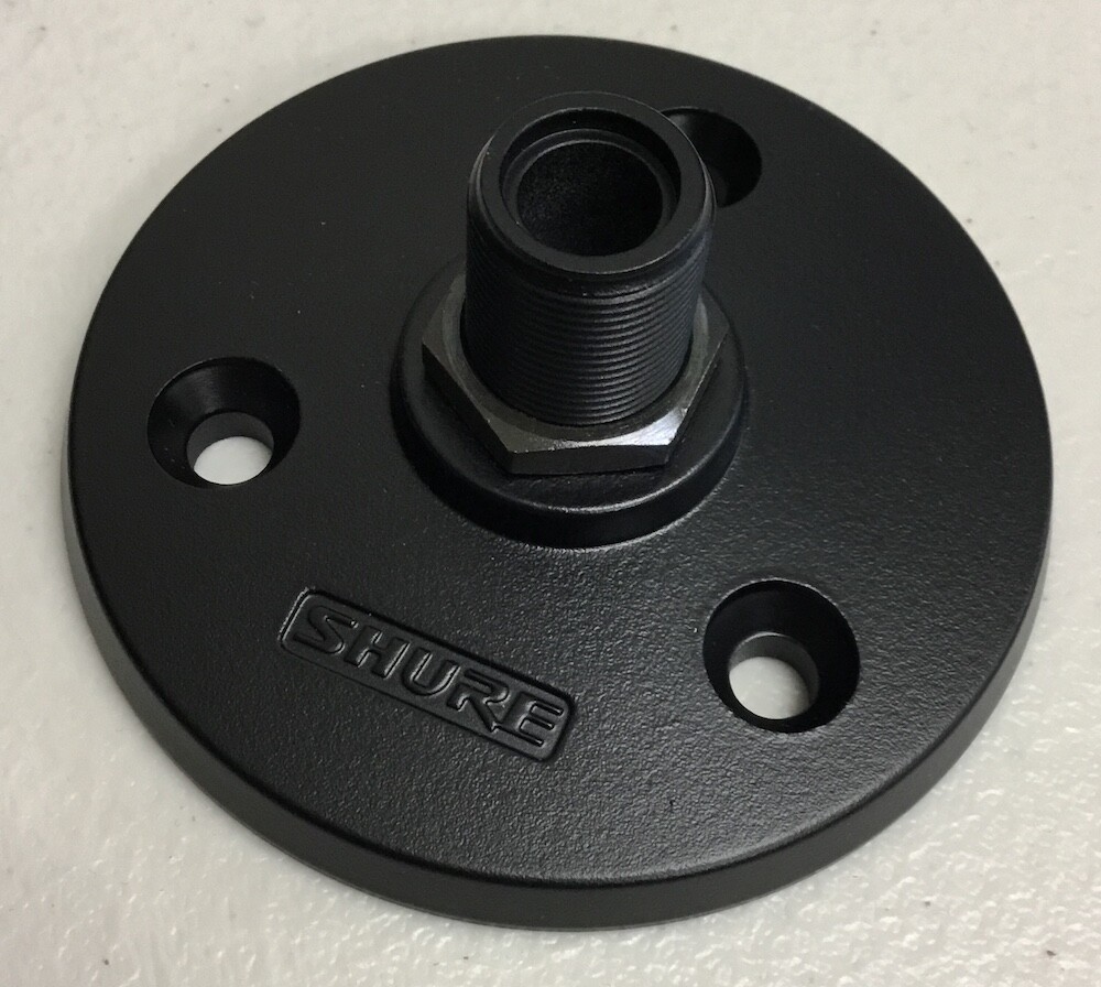 Shure A13hd Heavy-duty Mounting Flange Matte Black #a13hdb for sale ...