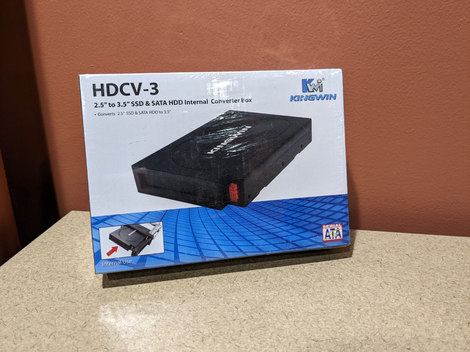 Kingwin 2.5-Inch to 3.5-Inch SSD and SATA HDD Converter Box - Internal ...