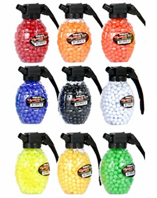 500 AIRSOFT BB GRENADE BOTTLE Pellets 6mm .12g BBs Pistol Gun Rifle ...
