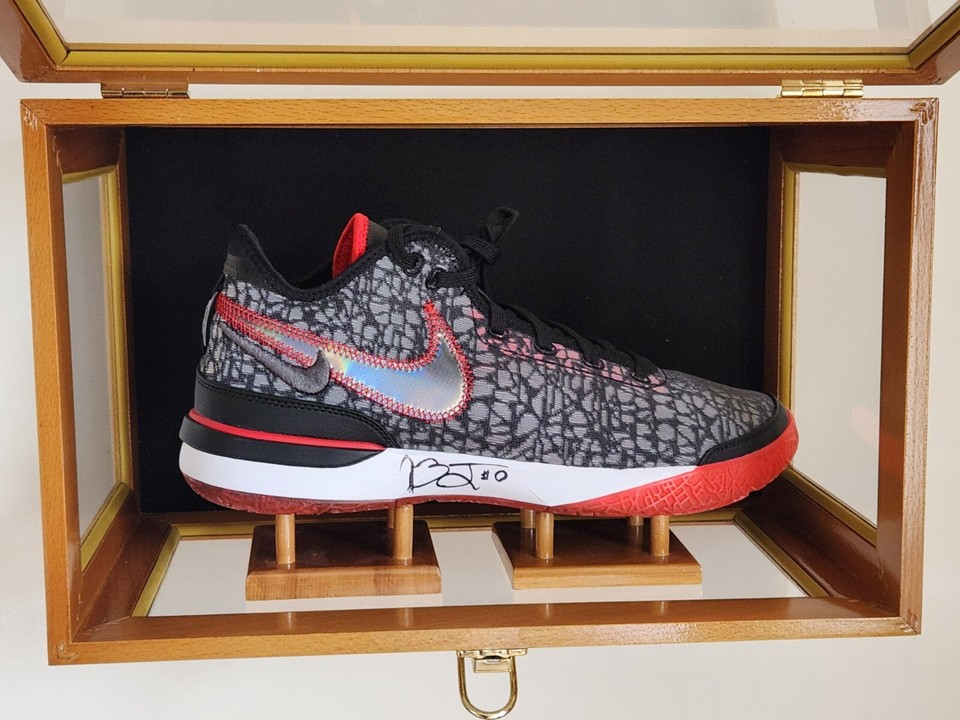 LeBron James Jr. Bronny James Autographed Nike Zoom LeBron NXXT GenShoe ...
