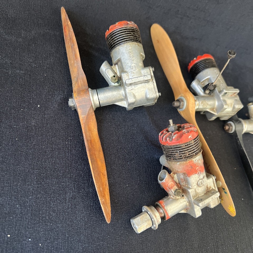 McCoy 35 Red head Model Airplane glow Engine | eBay