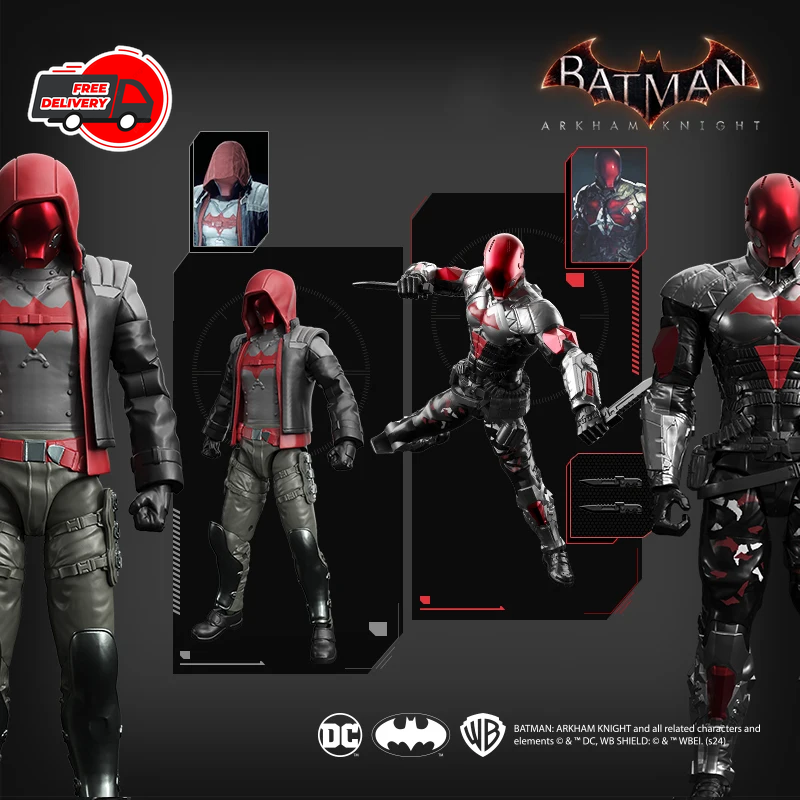 New F5 Batman Arkham Knight Assembled Model Blind Box 7Style 10Cm ...