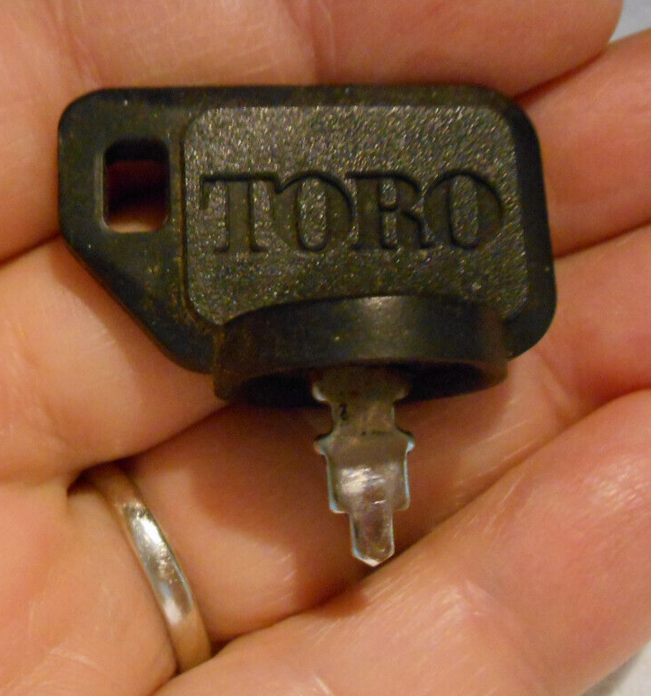 Vintage Original Toro Mower Tractor Ignition Rubber Head Lever Style ...