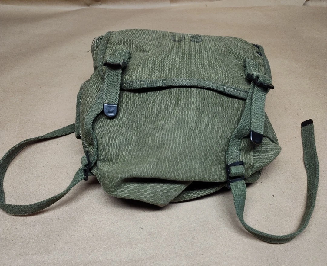 Vietnam Era US Army M1956 M1961 Canvas Field or Butt Pack - Dated 1960 ...