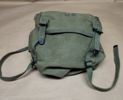 Vietnam Era US Army M1956 M1961 Canvas Field or Butt Pack - Dated 1960 ...