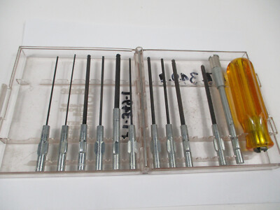 ** Xcelite Ballpoint Allen Hex Socket Driver Set 11 Piece Ballpoint | eBay