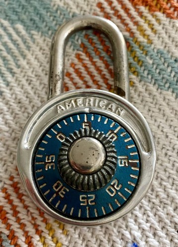 American Lock Key Controlled Combination Padlock. No Key, Only ...