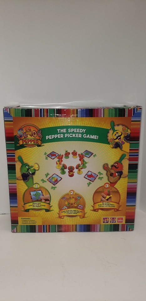 Senor Pepper - The Speedy Pepper Picker Game by Goliath | eBay