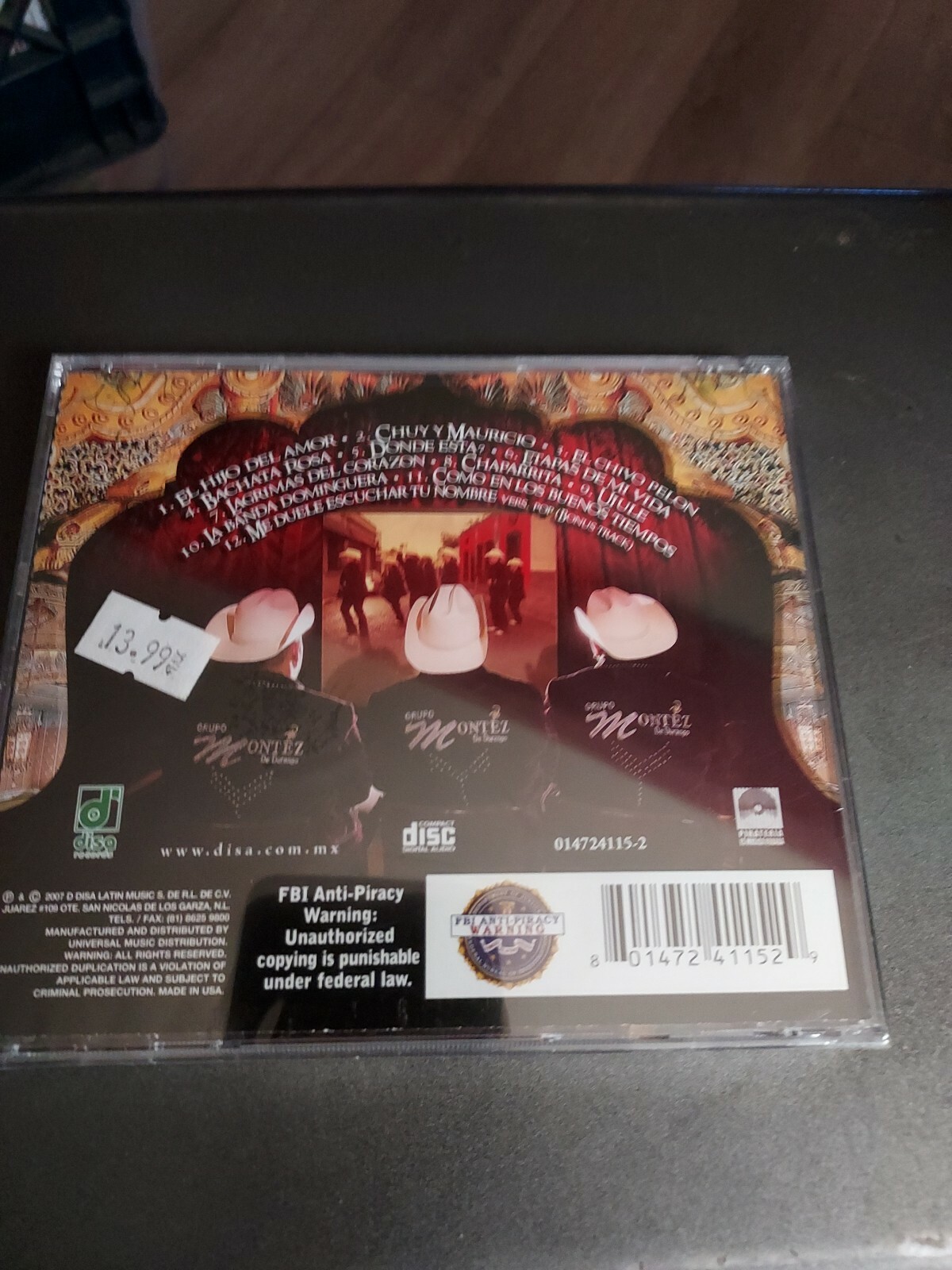 Agarrese by Montez De Durango (CD, 2007) for sale online | eBay