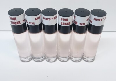 Akim's Perfume Body Oil 0.5 oz (6pc) PINK SUGAR | eBay