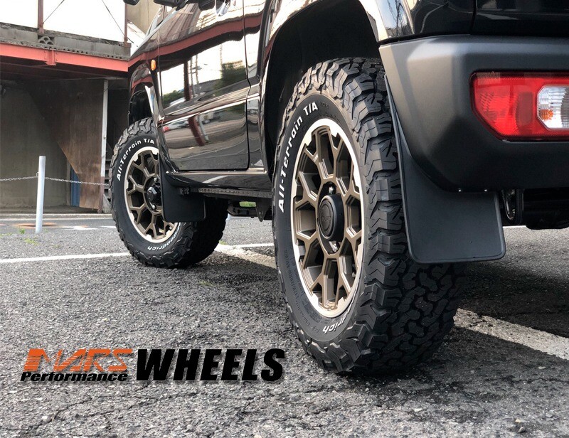 MARS MP-G1 16x5.5 Bronze 4WD Off Road Wheels Rims 5x139.7 Suzuki Jimny ...