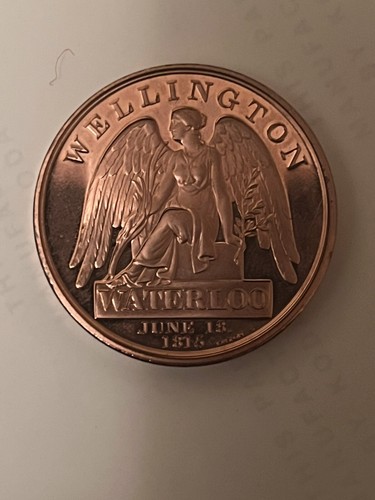 Wellington Waterloo June 18 1815 George P. Coin / Token Lot A | eBay