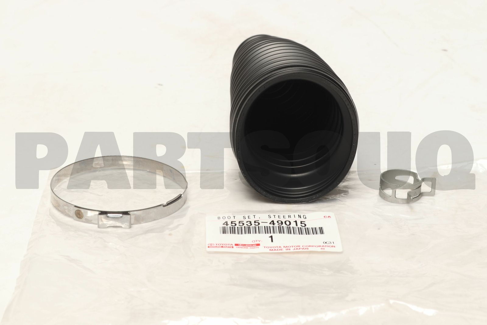 4553549015 Genuine Toyota BOOT, STEERING RACK, NO.1 45535-49015 | eBay