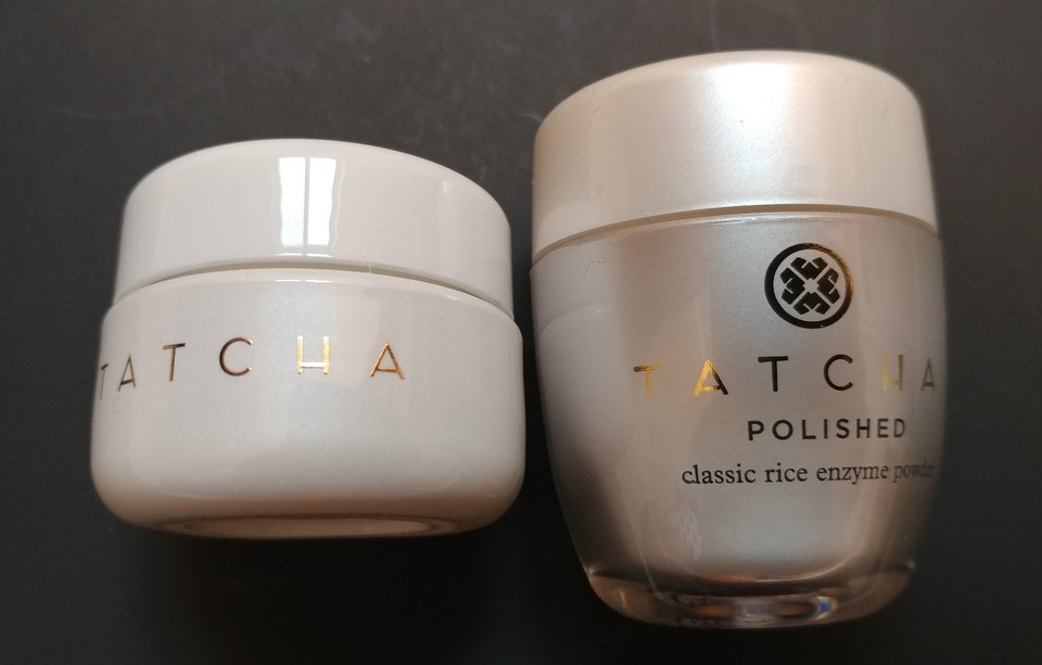 2 Tatcha Supple Moisture Rich Silk Cream&Polished Classic Rice Enzyme ...
