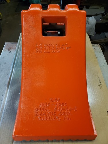 ZICO Sac-44-e Wheel Chock 12 in H Aluminum for sale online | eBay