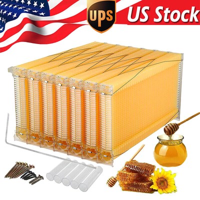 Auto RUN Honey Beehive Frames Beekeeping Kit Bee Hive Auto Harvest ...