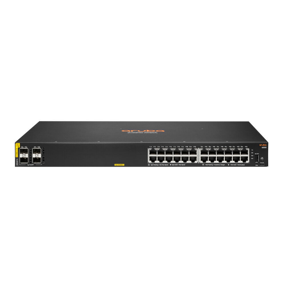 HPE Aruba 6000 24G 4SFP Netzwerk-Switch (R8N87A#ABB) | Compra online en ...