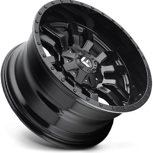 Fuel D596 Sledge 18x9 5x5.5"/5x150 +20mm Double Black Wheel Rim 18 ...