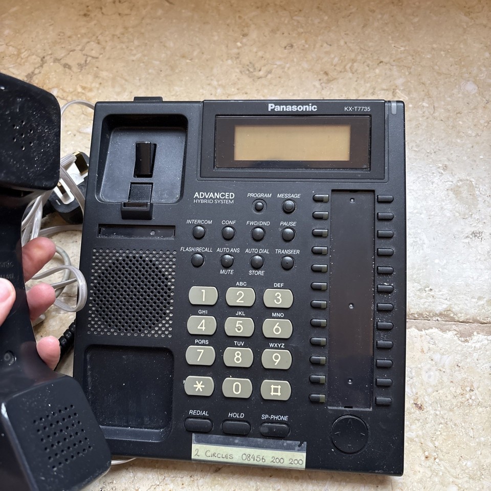 Panasonic KX-T7735E Desk Phone Handset | eBay