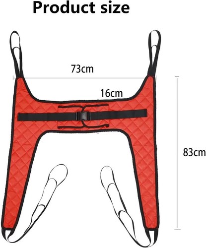Fushida Hoyer Lift Sling,Commode Patient Lift Slings Medical Transfer ...