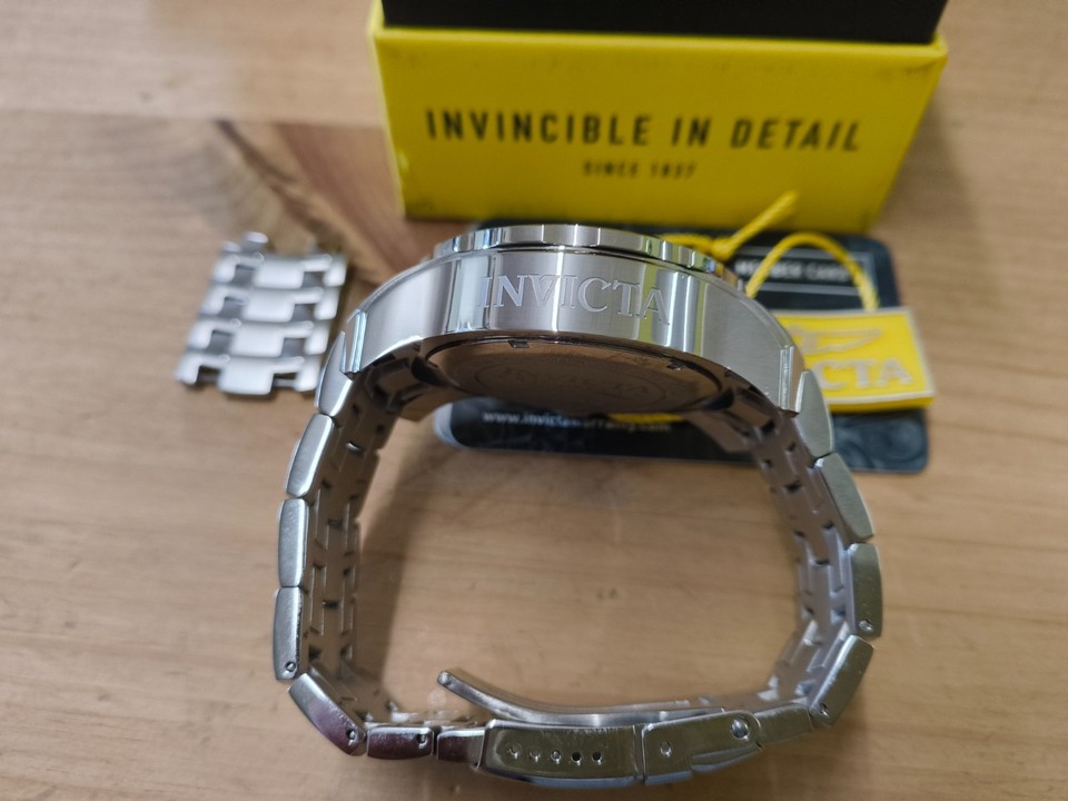 INVICTA Pro Diver Chronograph yellow Dial Men's Watch 47561 | eBay UK