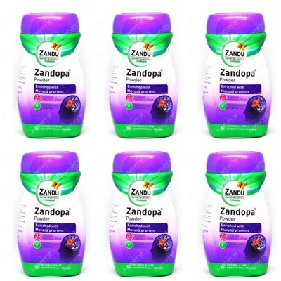 Zandu Zandopa Powder - 200 gm (Pack of 6) Mucuna pruriens Parkinson ...