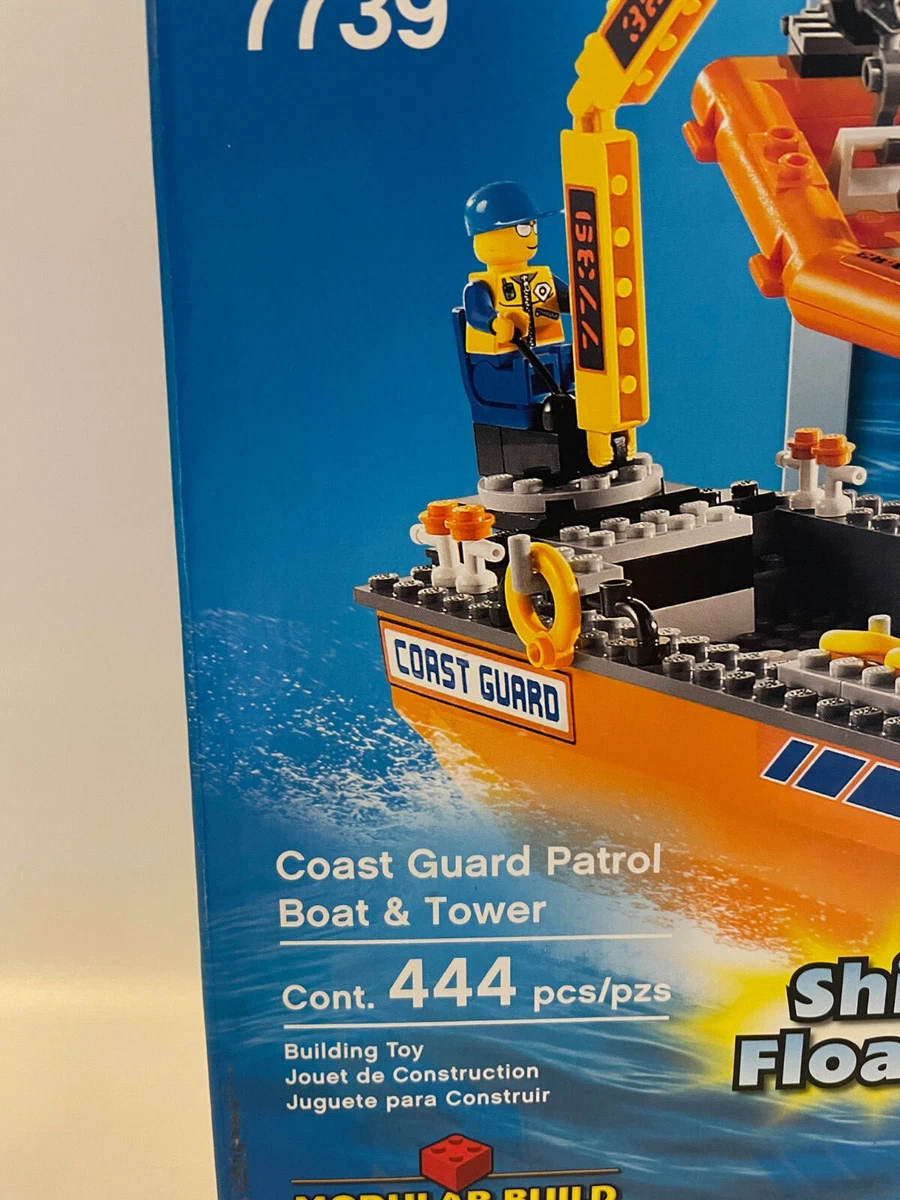 Lego City Coast Guard Patrol Boat And Tower