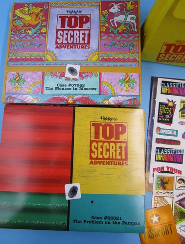 15 HIGHLIGHTS TOP SECRET ADVENTURES - NEW, UNOPENED PUZZLES, PLUS ...