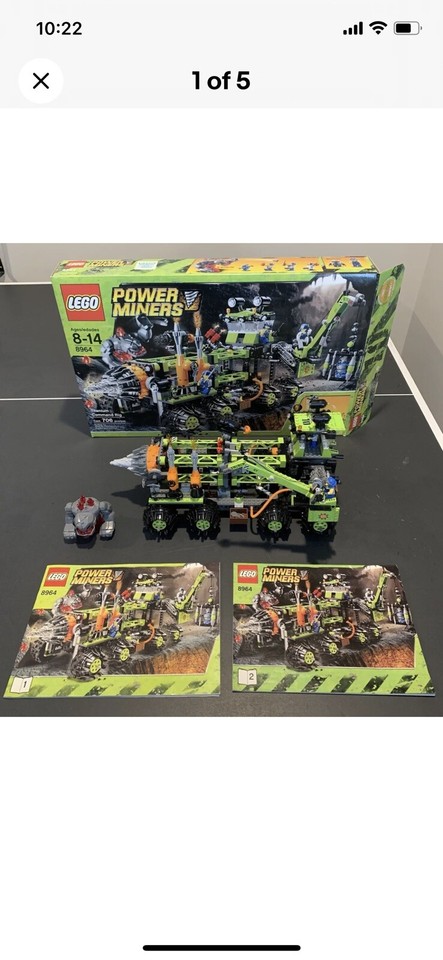LEGO Power Miners: Titanium Command Rig (8964) 673419112840| eBay