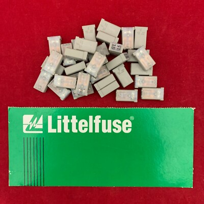 Set of 5: OEM Genuine LittelFuse Automotive M Case 15 Amp 32VDC MCASE ...