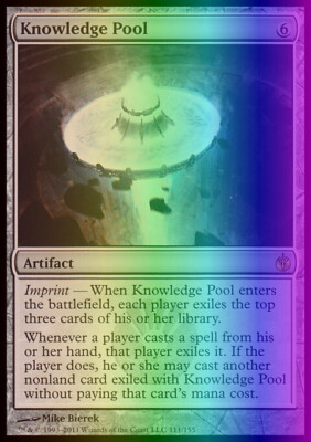 MTG Magic the Gathering Knowledge Pool (111/161) Mirrodin Besieged LP ...