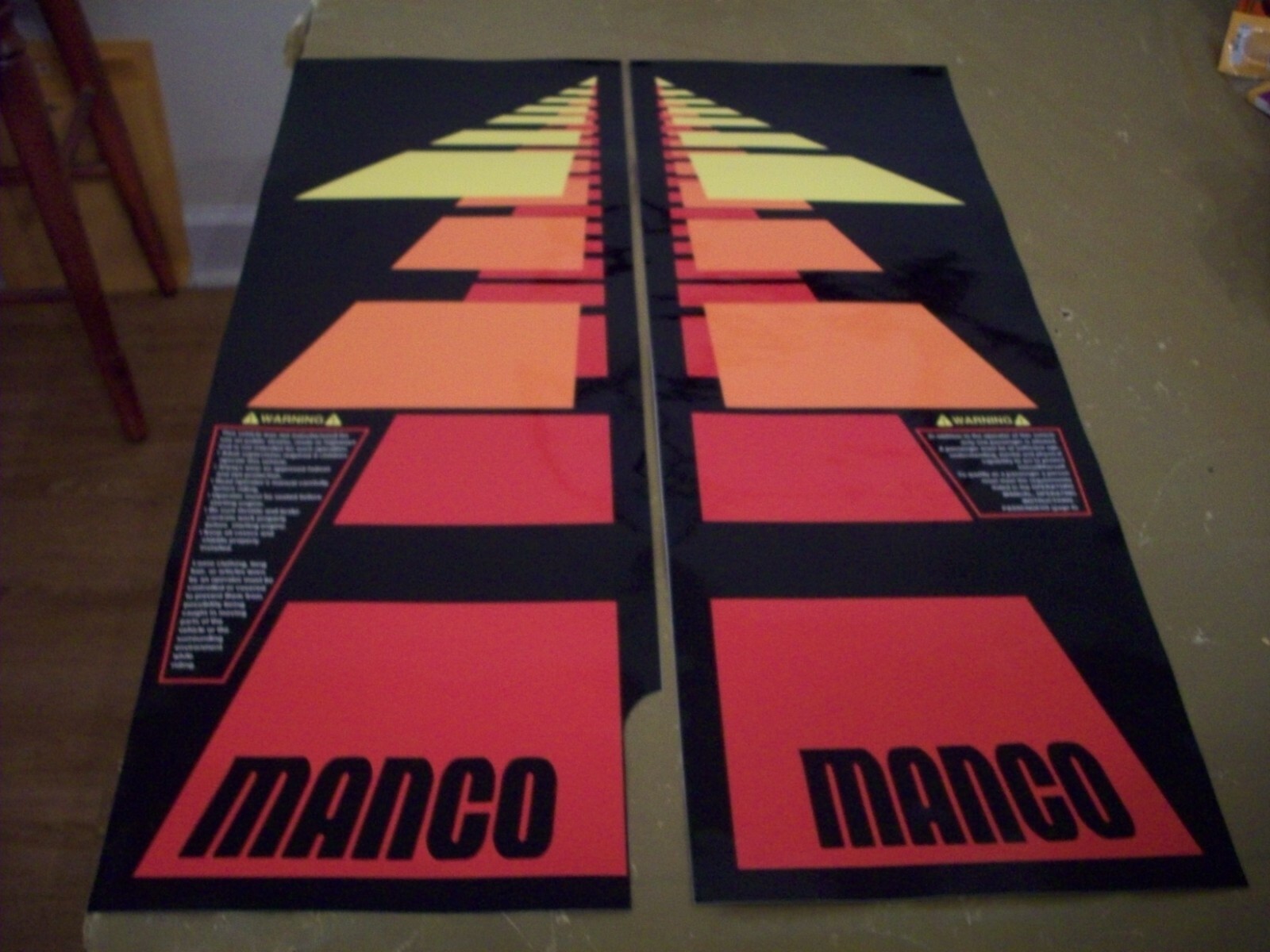 Manco Reproduction Decals | DIY Go Karts