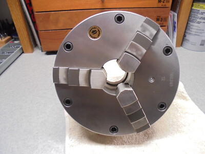 8" BISON CHUCK WITH D-6 CAM LOCK MOUNT | eBay