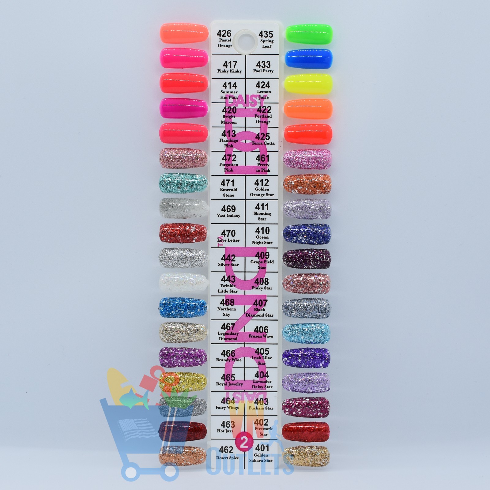 Daisy DND Duo GEL + MATCHING Nail Polish Super-Nova #795 | eBay