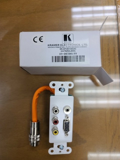Kramer Electronics WP-H1M(WP-HDMI1M)/US(G) Wall Plate - for sale online ...