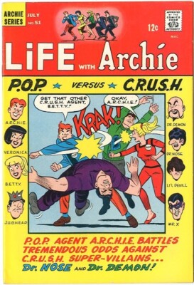 Life With Archie # 51 FINE VERY FINE July 1966 See creator names below ...