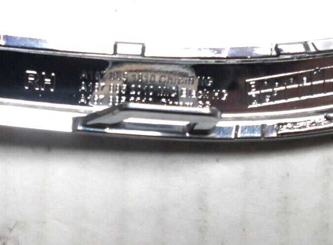 Mercedes Benz A 1678851810 Front Outer Chrome Molding Trim Right Side ...