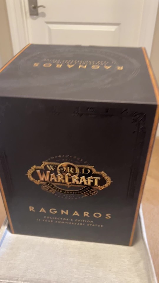 World of Warcraft 15th Anniversary Collector Edition RAGNAROS STATUE ...