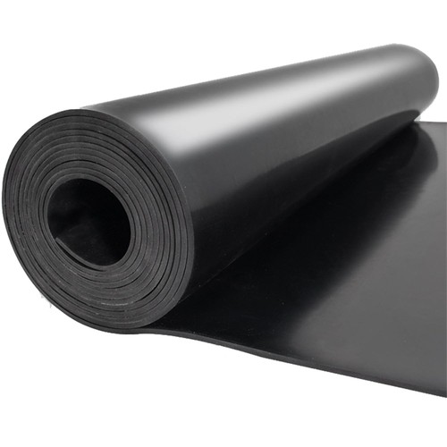 3.3x9.8 ft Solid Rubber Sheet Heavy Duty Neoprene Rubber Rolls 1/8 ...