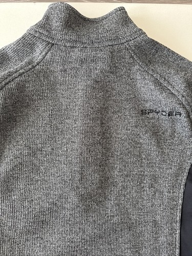 NEW Men's Spyder Outbound Jacket 1/2 zip Pullover Warm Layering Fleece ...