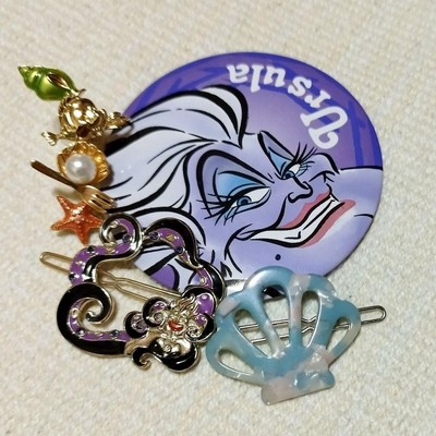 m25S Disney Store Ursula Ariel Accessories Set New Little Mermaid ...