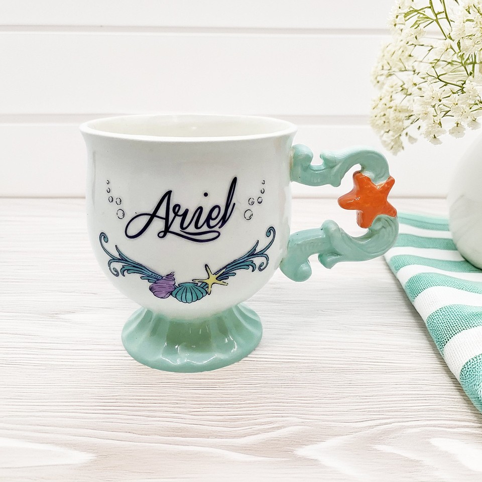 Disney Ariel Mug The Little Mermaid 11.8oz Porcelain Cup – Collector ...