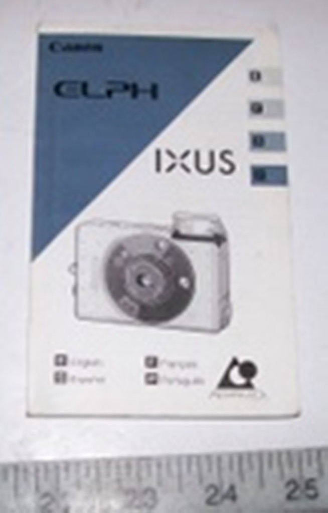 FILM CAMERA CANON ELPH2 IX240 APS With OB & Instructions; in Excellent ...