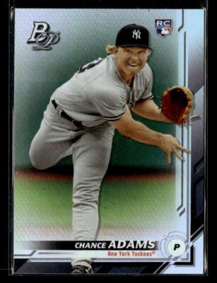 2019 Bowman Platinum #96 Chance Adams Rookie Card New York Yankees | eBay