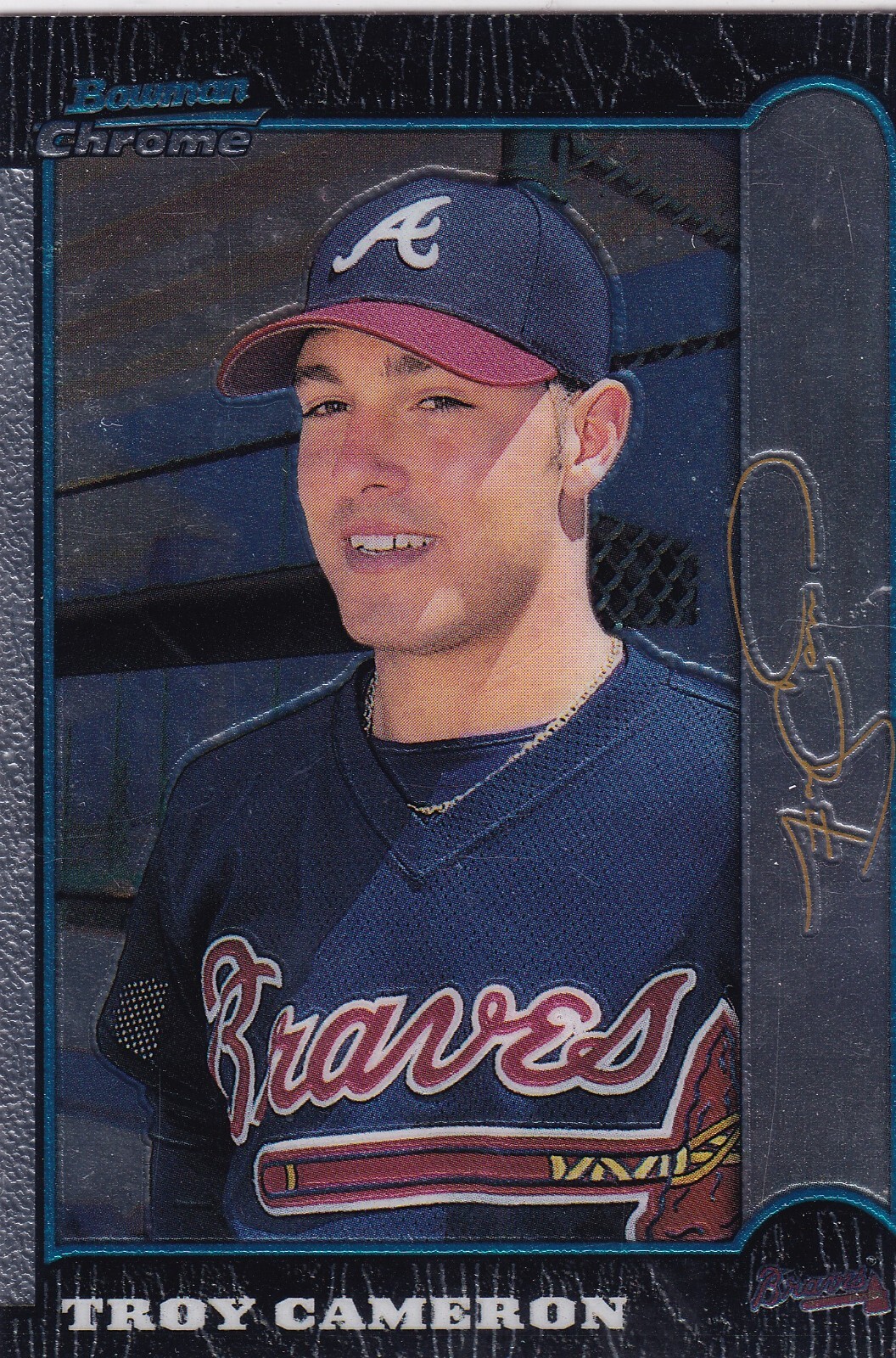 1999 Bowman #213 Troy Cameron MLB Atlanta Braves + (Yes 3 Free Mystery ...